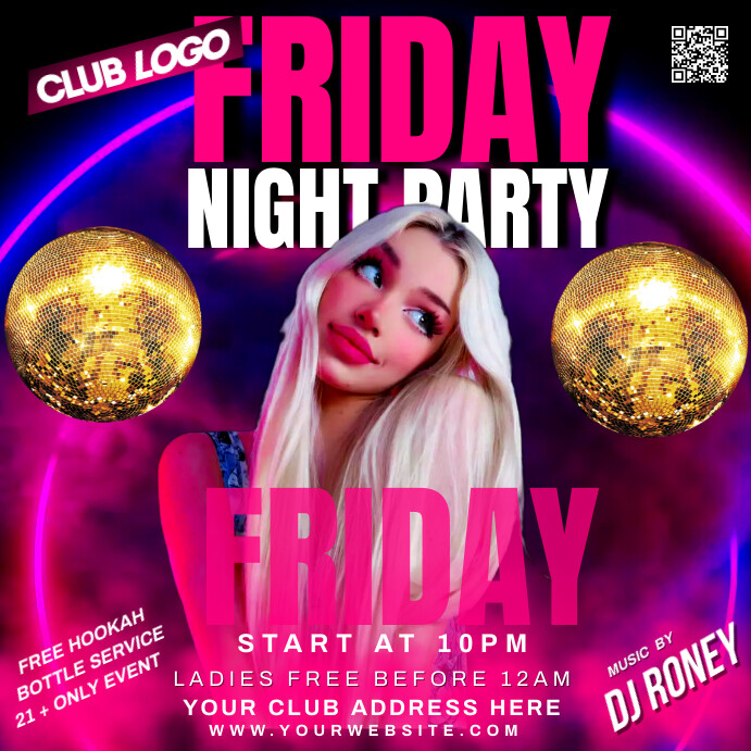 Party Flyer Template | PosterMyWall