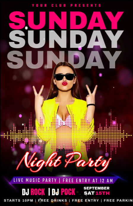 party flyer Template | PosterMyWall
