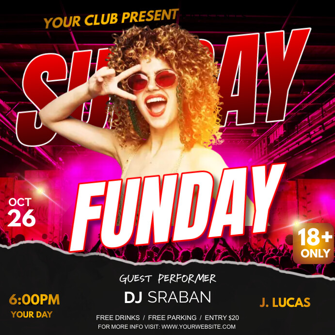 Plantilla de Party Flyer | PosterMyWall