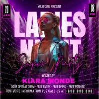 Flashback to the 90's club party flyer Template | PosterMyWall