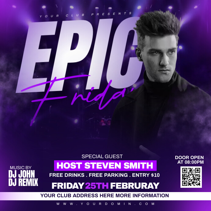 Copy of Party flyer | PosterMyWall