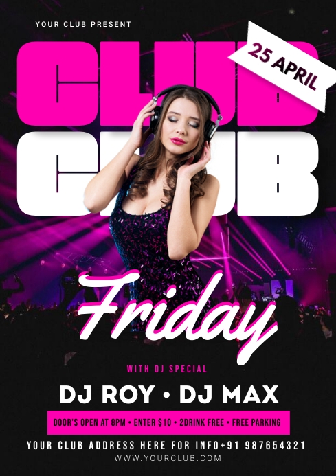 Party flyer Template | PosterMyWall