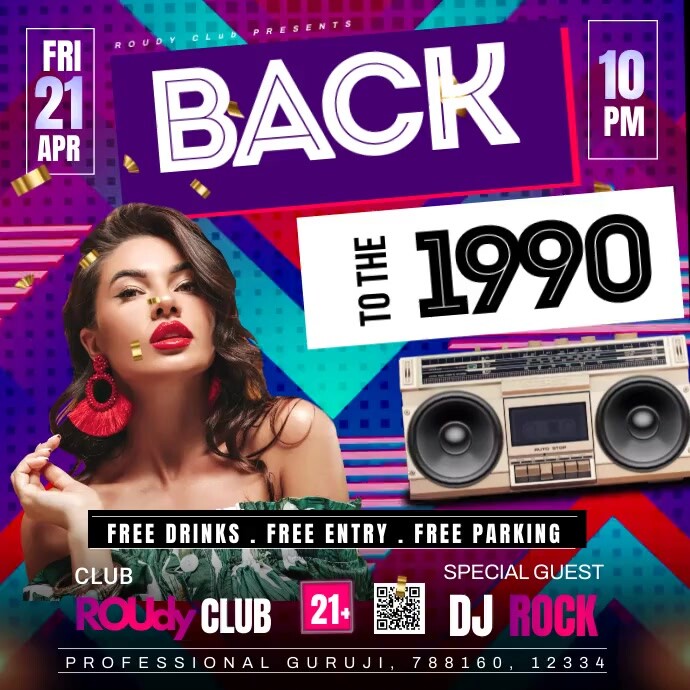 party Flyer Templat | PosterMyWall