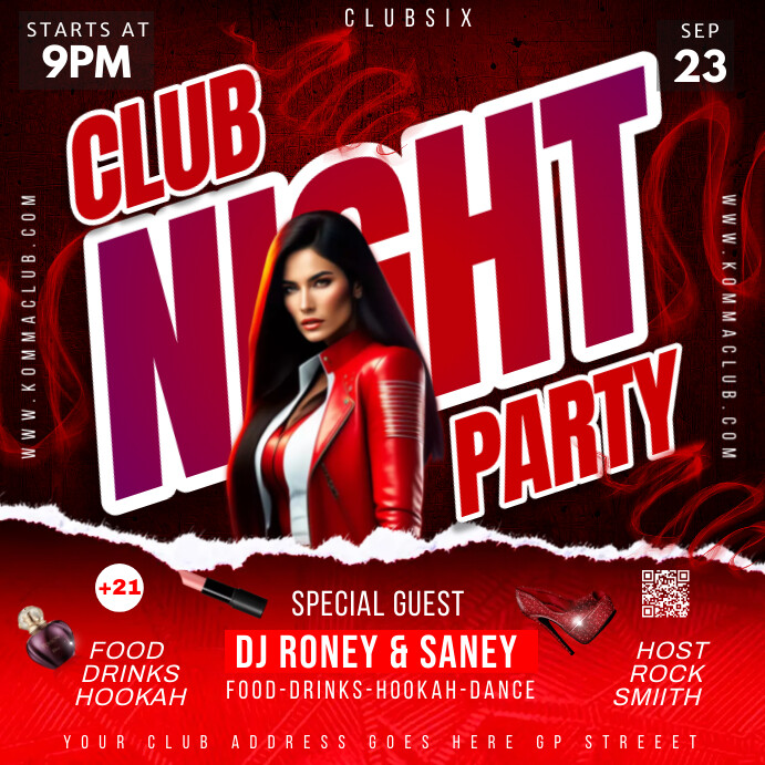 party flyer Template | PosterMyWall