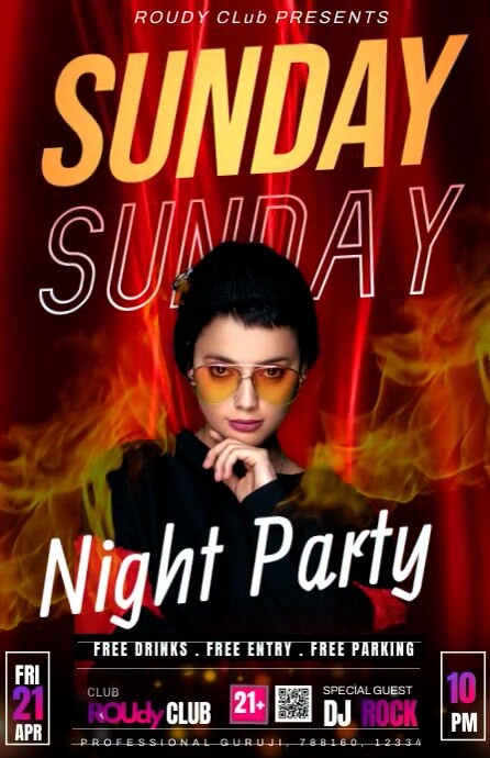 party flyer Template | PosterMyWall
