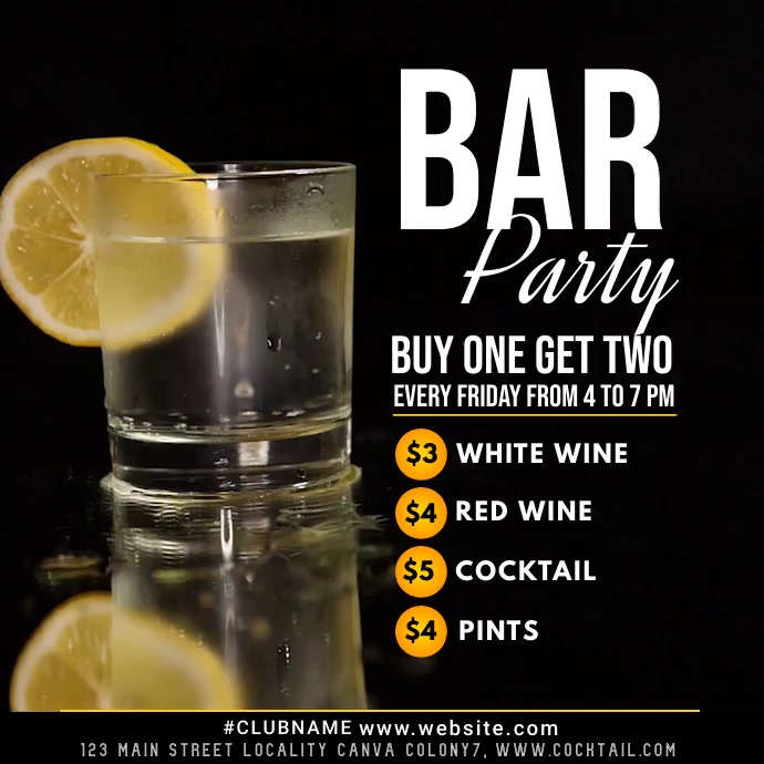 party flyer Template | PosterMyWall