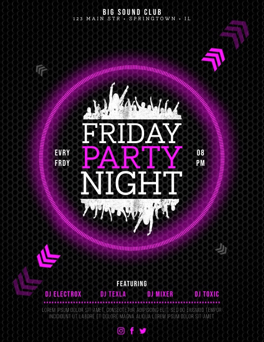 PARTY FLYER Template | PosterMyWall