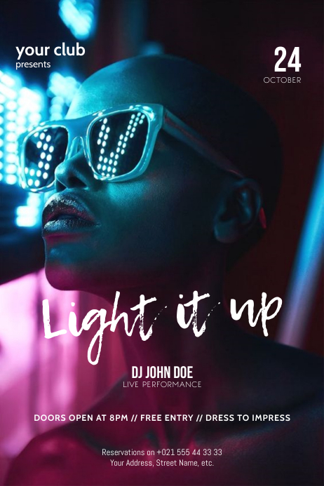 Party Flyer Template | PosterMyWall