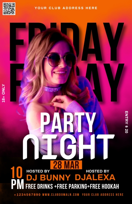 Party flyer Template | PosterMyWall