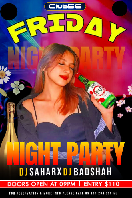 party flyer Template | PosterMyWall