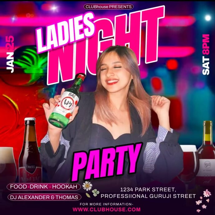 Party Flyer Template | PosterMyWall