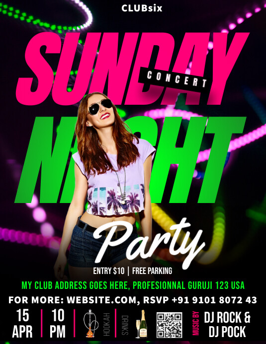 party flyer Template | PosterMyWall