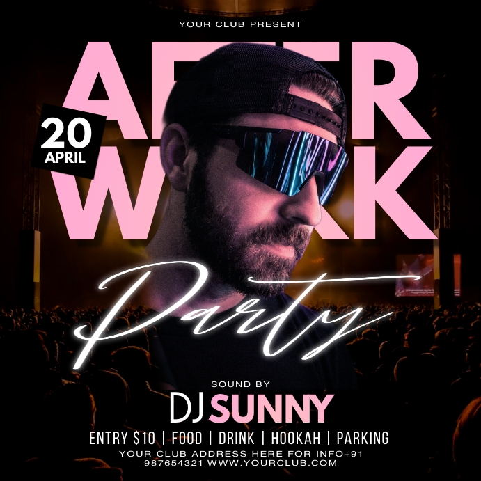 Copy of Party flyer | PosterMyWall