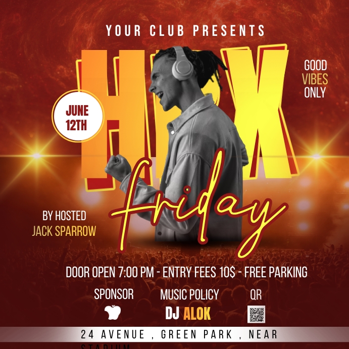 Copy of Party flyer | PosterMyWall