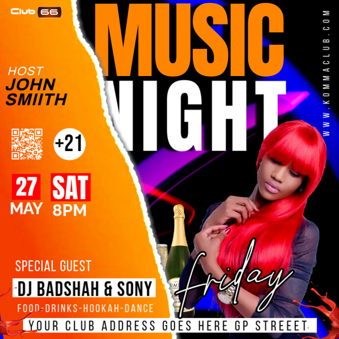 party flyer Template | PosterMyWall