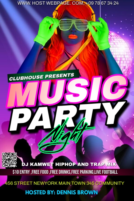Party flyer Template | PosterMyWall