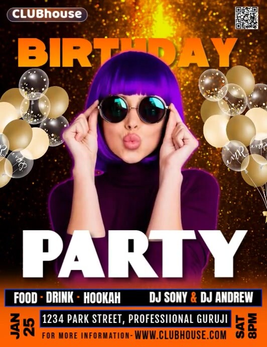 Party Flyer Template | PosterMyWall