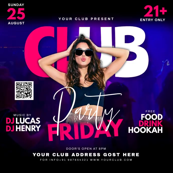 Party flyer Template | PosterMyWall