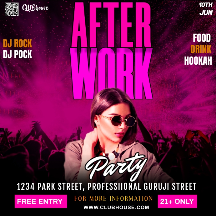 party flyer Template | PosterMyWall