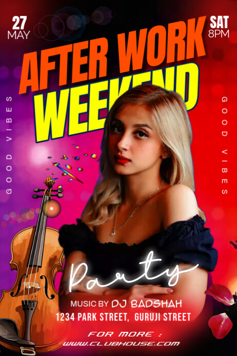 party flyer design Template | PosterMyWall