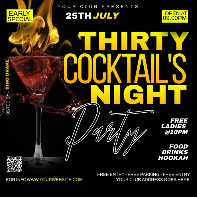 Party flyer Template | PosterMyWall