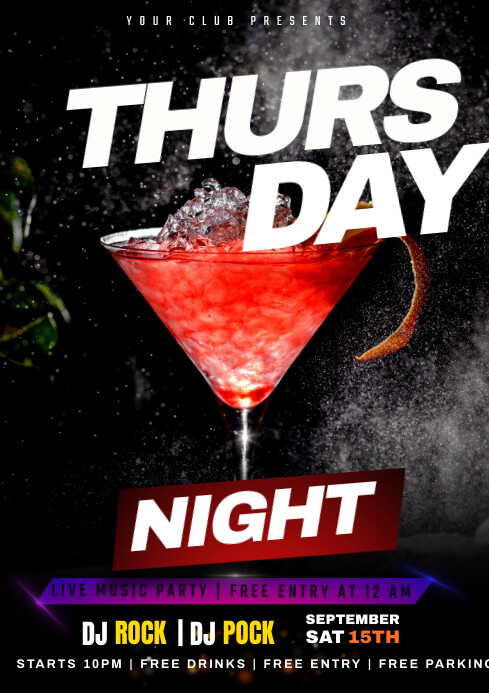 party flyer Template | PosterMyWall