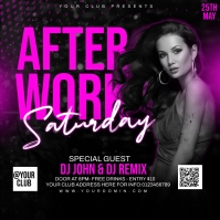 Ladies night saturday club party flyer Template | PosterMyWall
