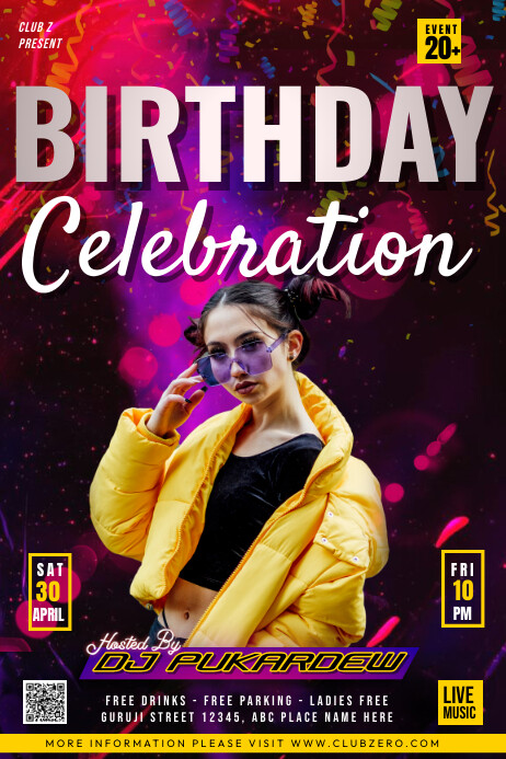 party flyer Template | PosterMyWall