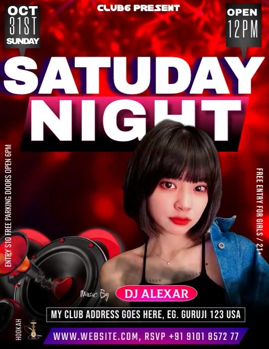 Party Flyer Template | PosterMyWall