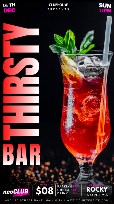 Copy of party flyer | PosterMyWall