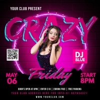 Dj party social media ad Template | PosterMyWall