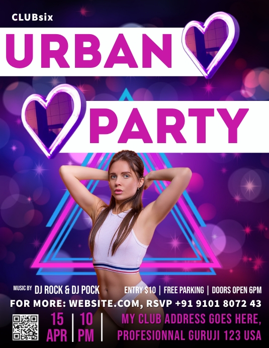 party flyer Template | PosterMyWall