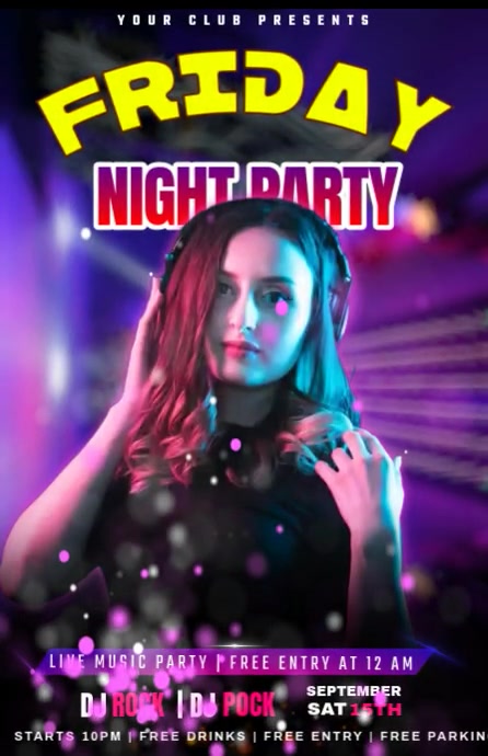 Copy of party flyer | PosterMyWall