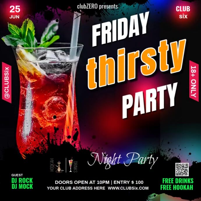party flyer Template | PosterMyWall
