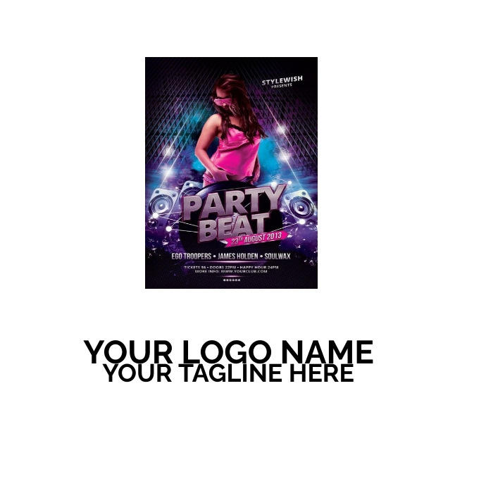 Plantilla de PARTY FLYER LOGO | PosterMyWall