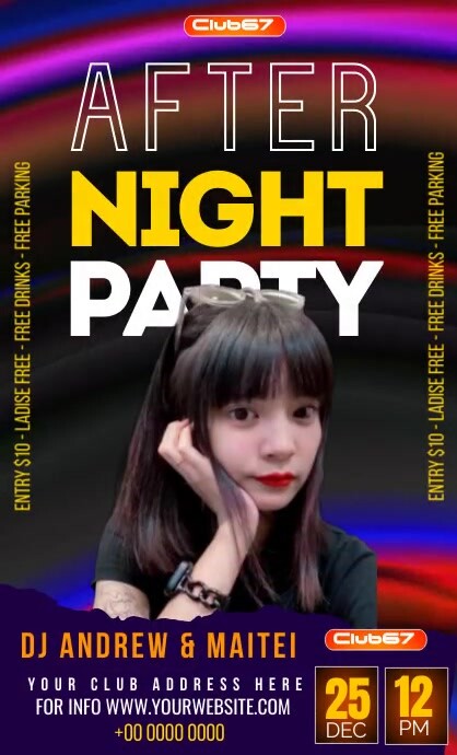 party flyer social media Template | PosterMyWall