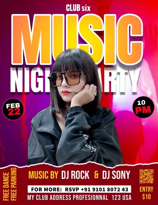 Copy of party flyer social media | PosterMyWall