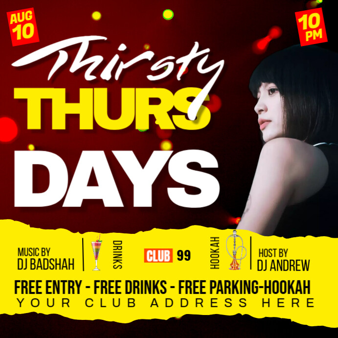 party flyer template (16) | PosterMyWall