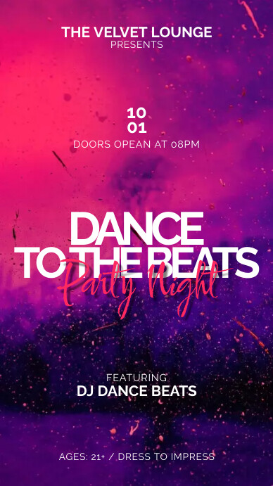 Party Flyer Template | PosterMyWall