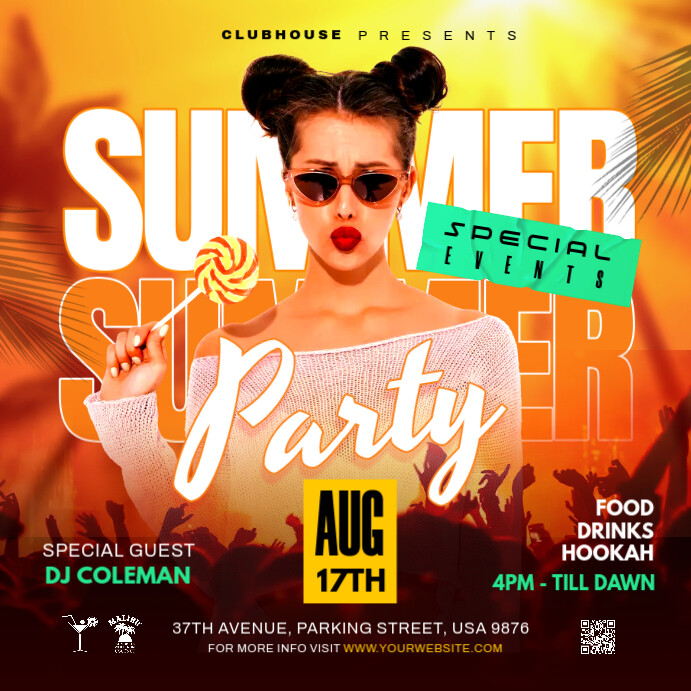 Party Flyer Template | PosterMyWall