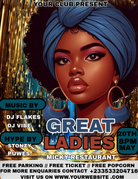 PARTY FLYER TEMPLATE | PosterMyWall