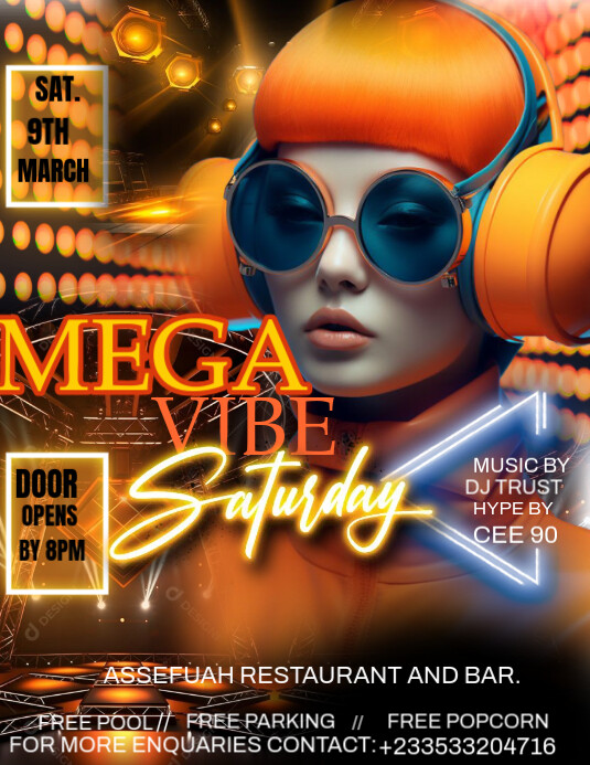 PARTY FLYER TEMPLATE | PosterMyWall