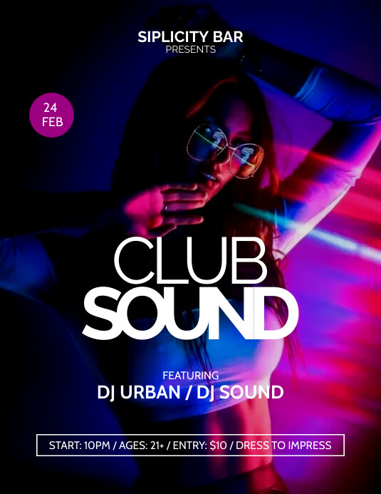 Party Flyer Template | PosterMyWall