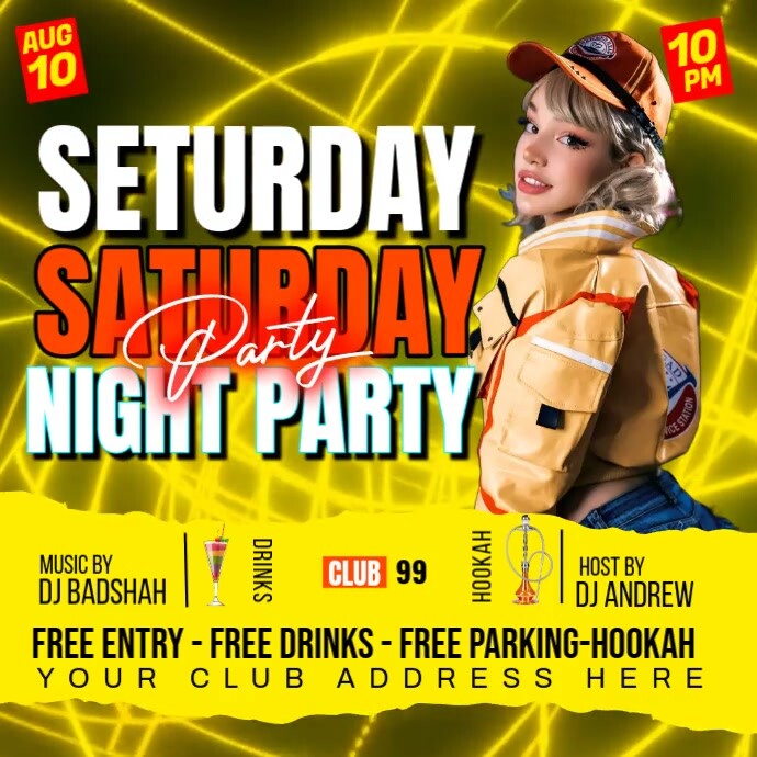 party flyer template | PosterMyWall