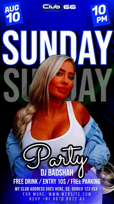 party flyer template insta ad | PosterMyWall