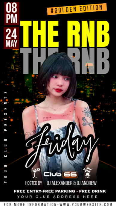 party flyer template insta ad | PosterMyWall