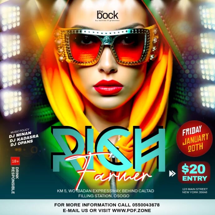 PARTY FLYER TEMPLATES | PosterMyWall