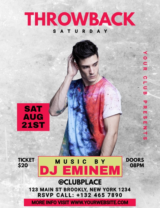 PARTY FLYER.R Template | PosterMyWall