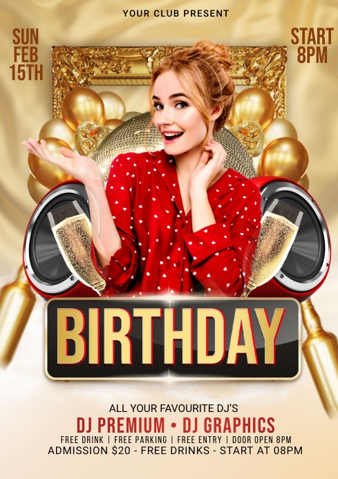 Party Flyers Template | PosterMyWall
