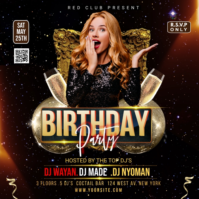 Party Flyers Template | PosterMyWall